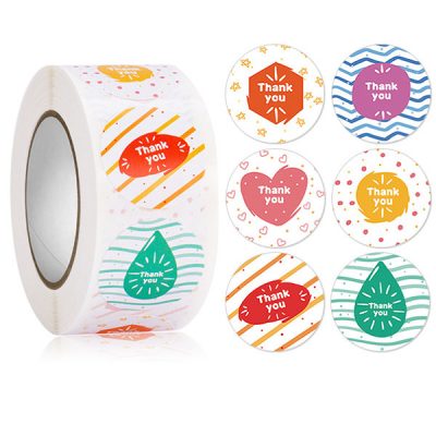Thank You Sticker Roll 5 – Bakers Boutique