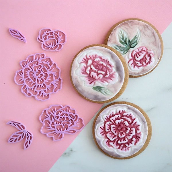 Sweet Stamp Pretty Peonies Element Set – Bakers Boutique