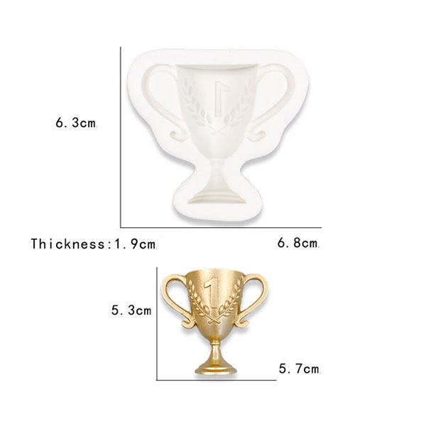 Silicone Racing Trophy Mould – Bakers Boutique