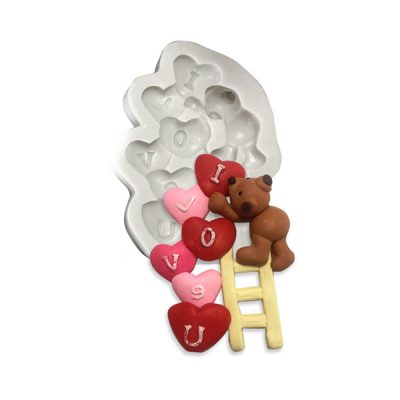 Silicone Teddy Ladder Mould – Bakers Boutique