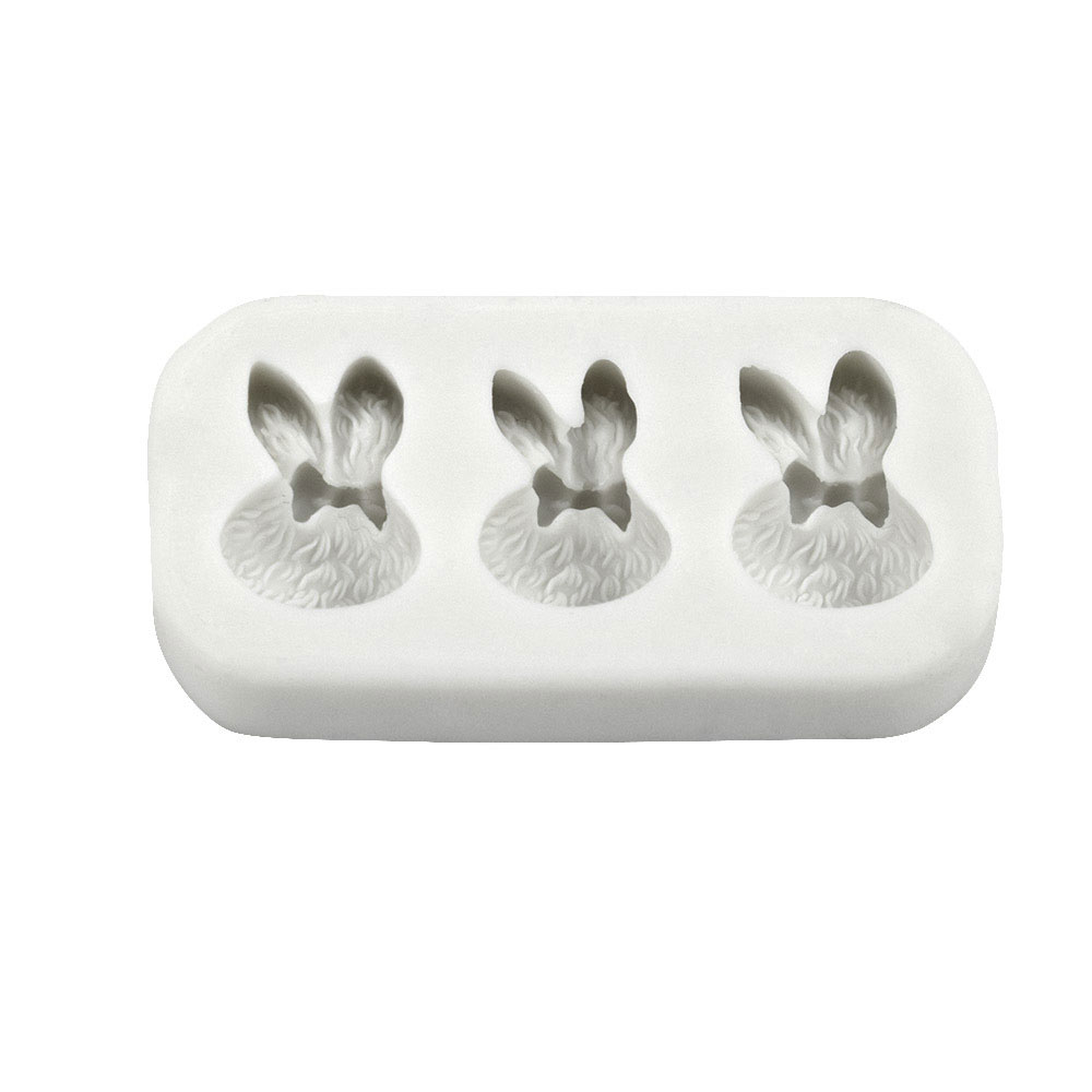 Silicone Cute Rabbit Heads Mould – Bakers Boutique