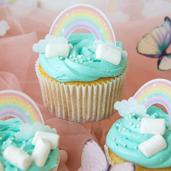 Wafer Paper Rainbow Toppers – Bakers Boutique
