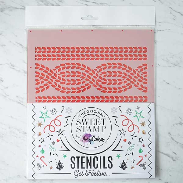 Sweet Stamp Stencil Cable Knit – Bakers Boutique