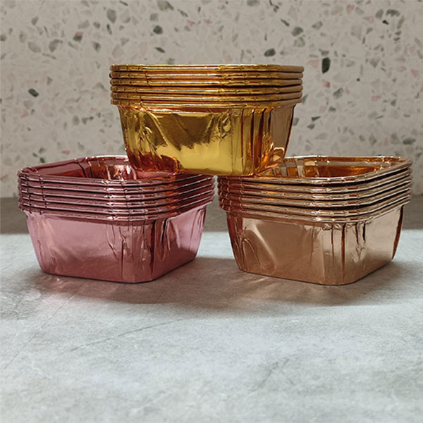 Pleated Baking Cases Square – Bakers Boutique