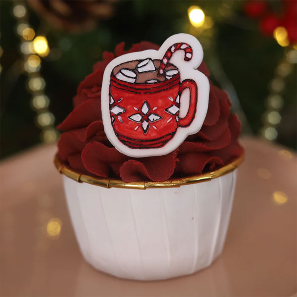 Sweet Stamp Christmas Mini Stamp & Cut – Hot Cocoa – Bakers Boutique