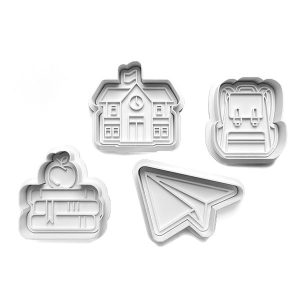 School Theme Cookie Cutter Set – Bakers Boutique