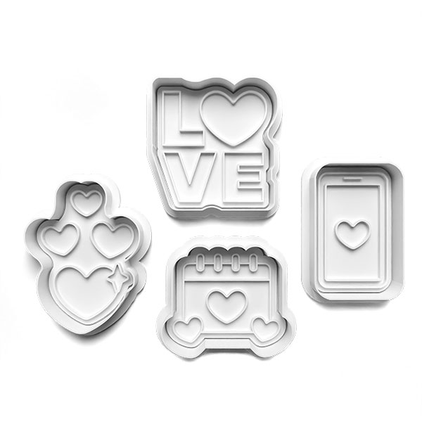 LOVE Word Cookie Cutter Set – Bakers Boutique