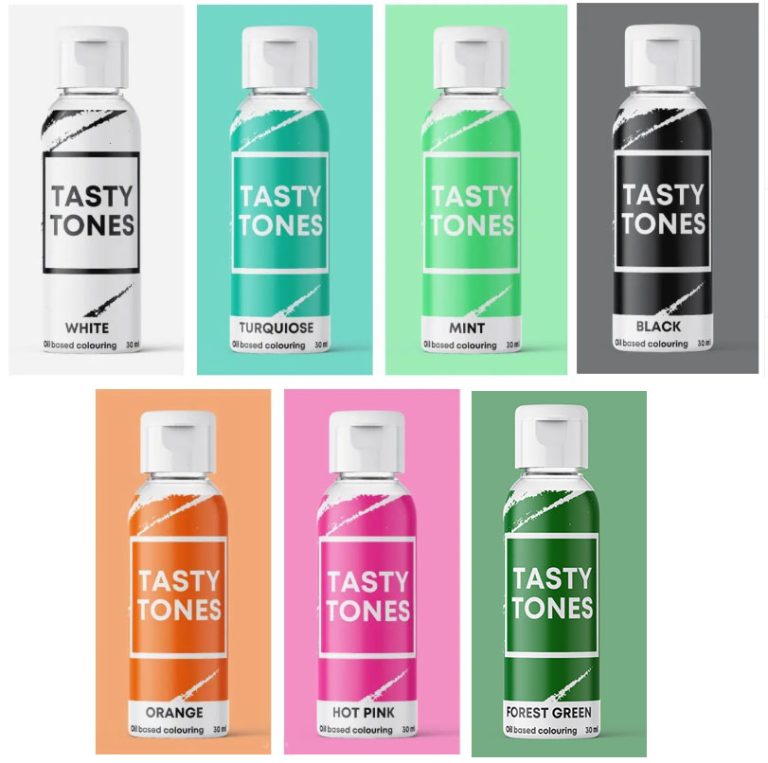 Tasty Tone Oil Based Food Colouring – Bakers Boutique