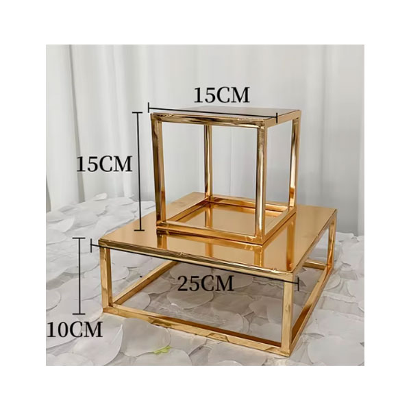 Glamour Cake Spacer Set Square – Bakers Boutique