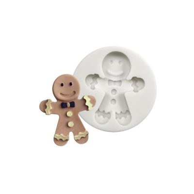 Silicone Cute Mini Gingerbread Man Mould – Bakers Boutique