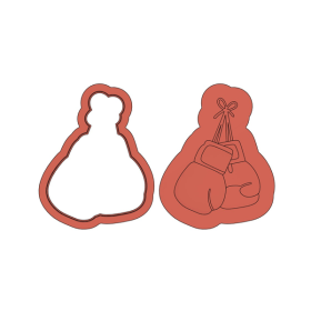 Boxing Gloves Deboss Cookie Cutter – Bakers Boutique