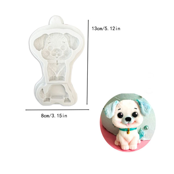 Silicone Cute Puppy Mould – Bakers Boutique